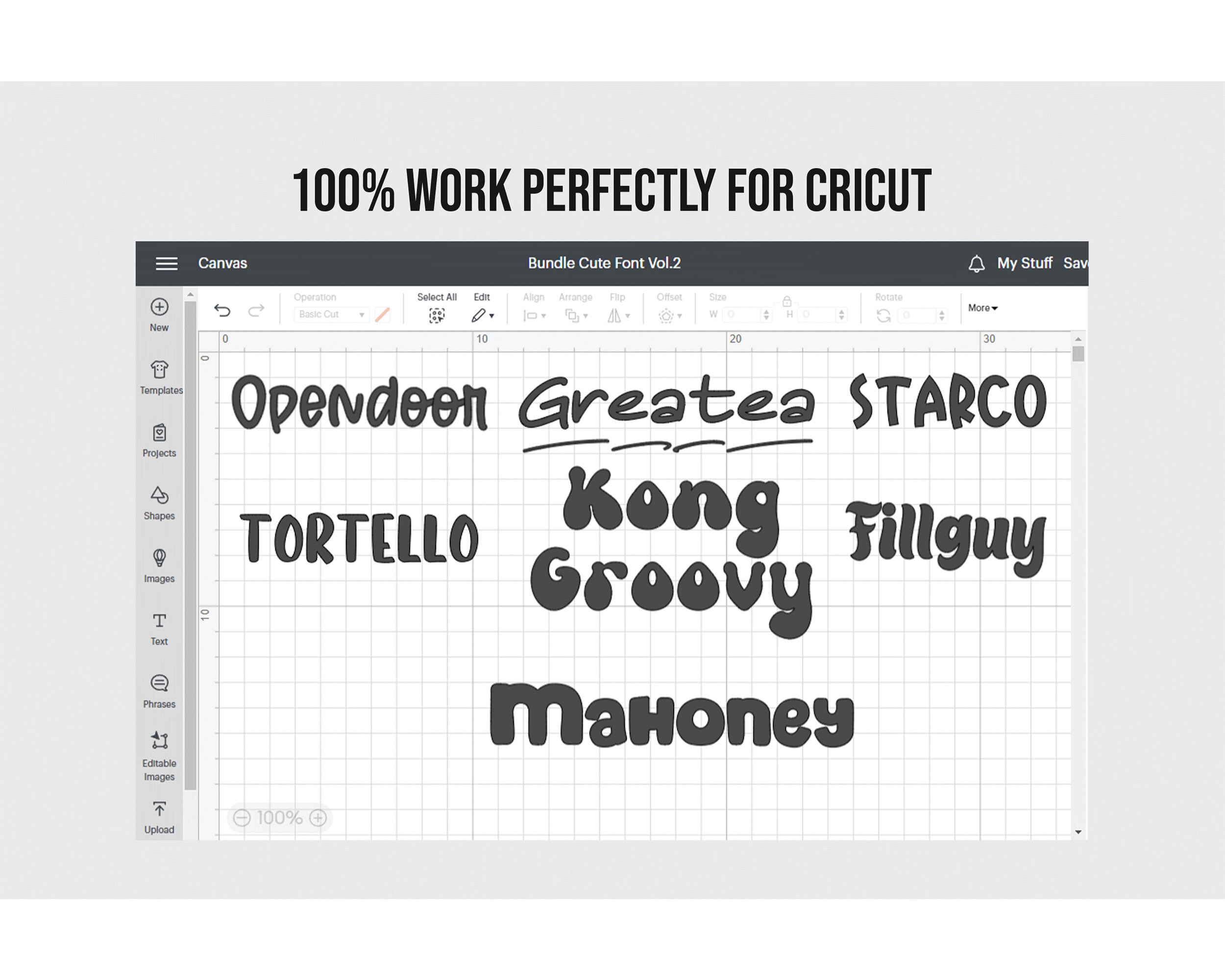 Modern Cute Font Bundle, Cute Font, Fun Font, Smooth Fonts, Doodle ...