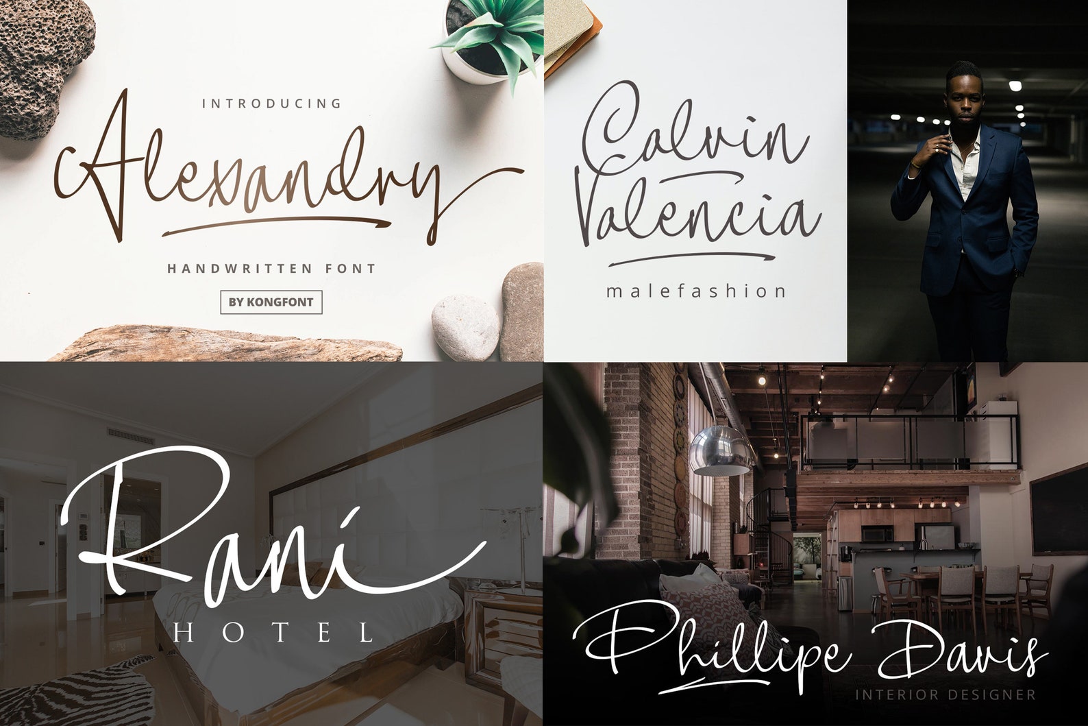 Modern Cursive Font Bundle, Modern Cursive, Cursive Font, Bundle Font ...