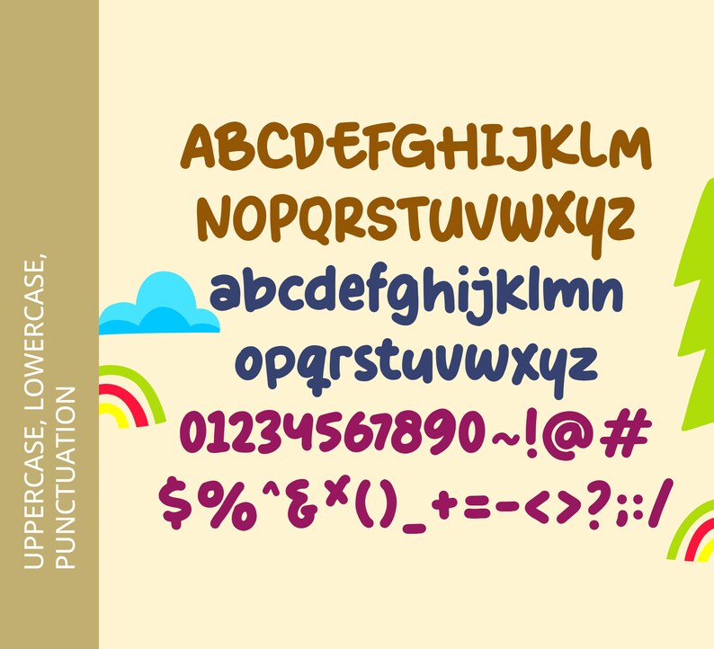 Modern Font, Kids Font, High Quality Font, Kids Typeface, Fun Font ...