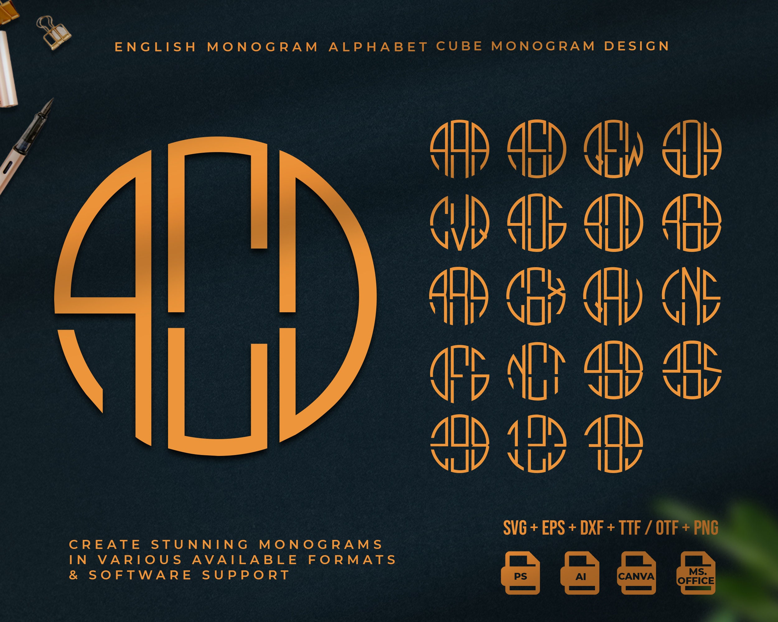 Monogram Font, Font, Monogram SVG, Monogram Text Font, Monogram Logo ...