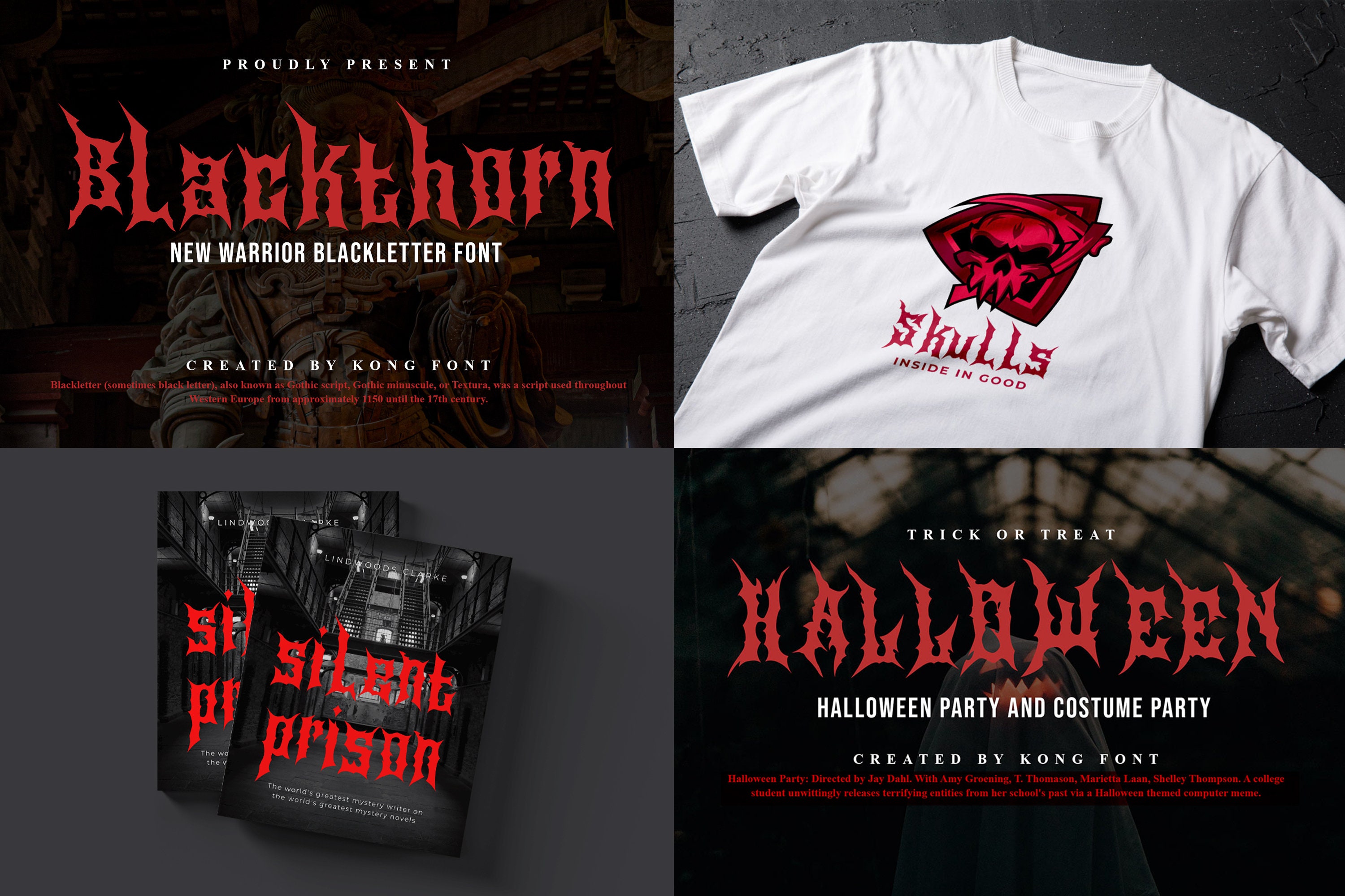 Modern Font, Halloween Font, Horror Font, Ghost Fonts, Font Bundle ...