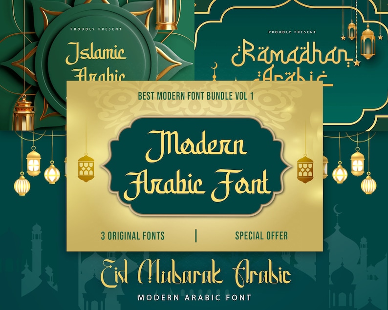 Modern Font, Font, Arabic Bundle Font, Calligraphy Font, Handwriting ...