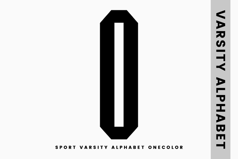 Modern Varsity Font SVG, SVG File, Retro Font, Regular Font, Modern ...