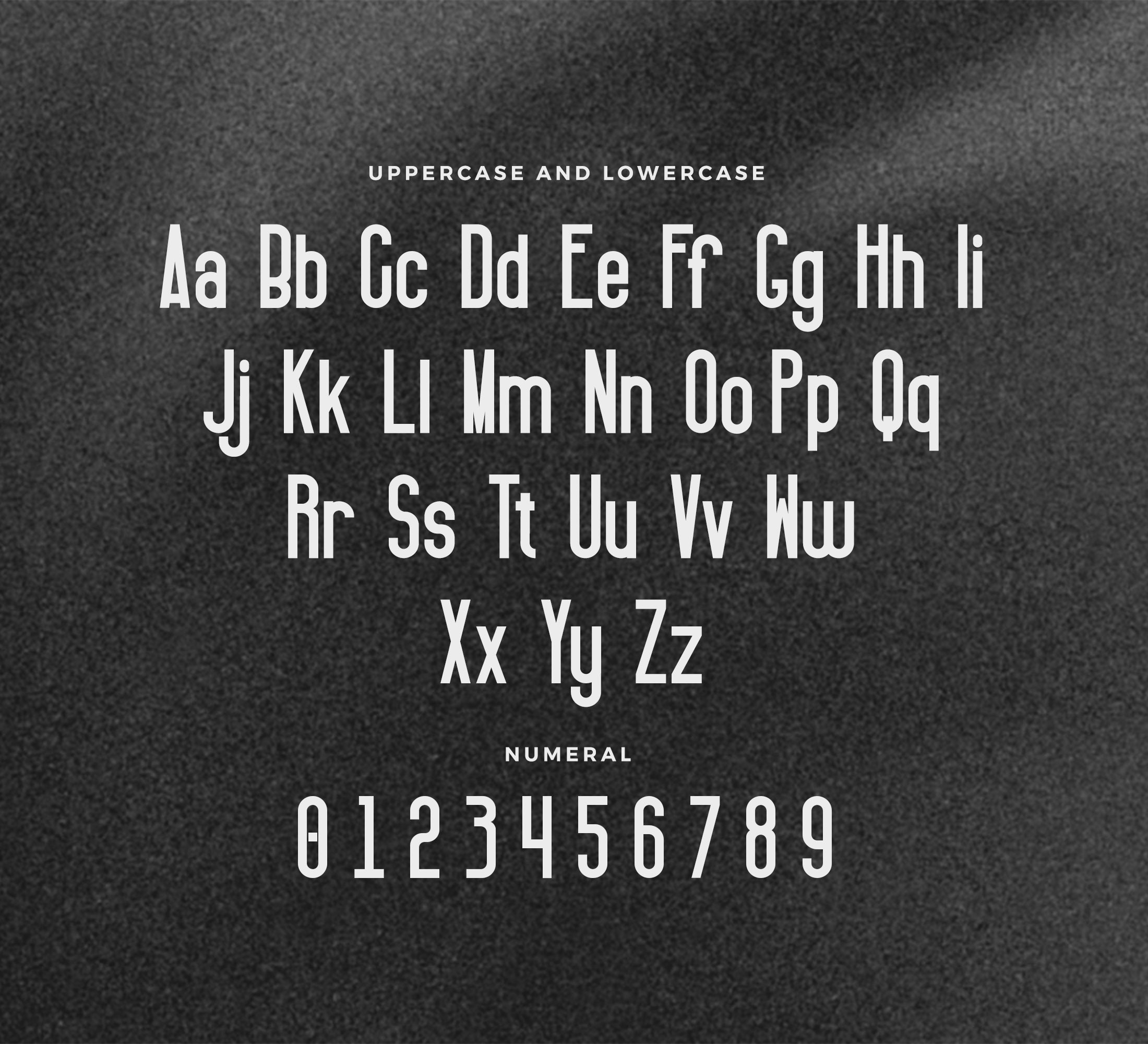 Modern Font, Sans Serif Font, Sleek Font Design, Creative Font ...