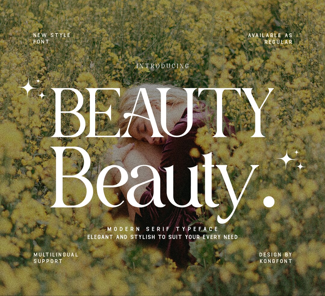 Modern Font, Serif Font, Beauty Font, Font, Project Font Enhance Your ...