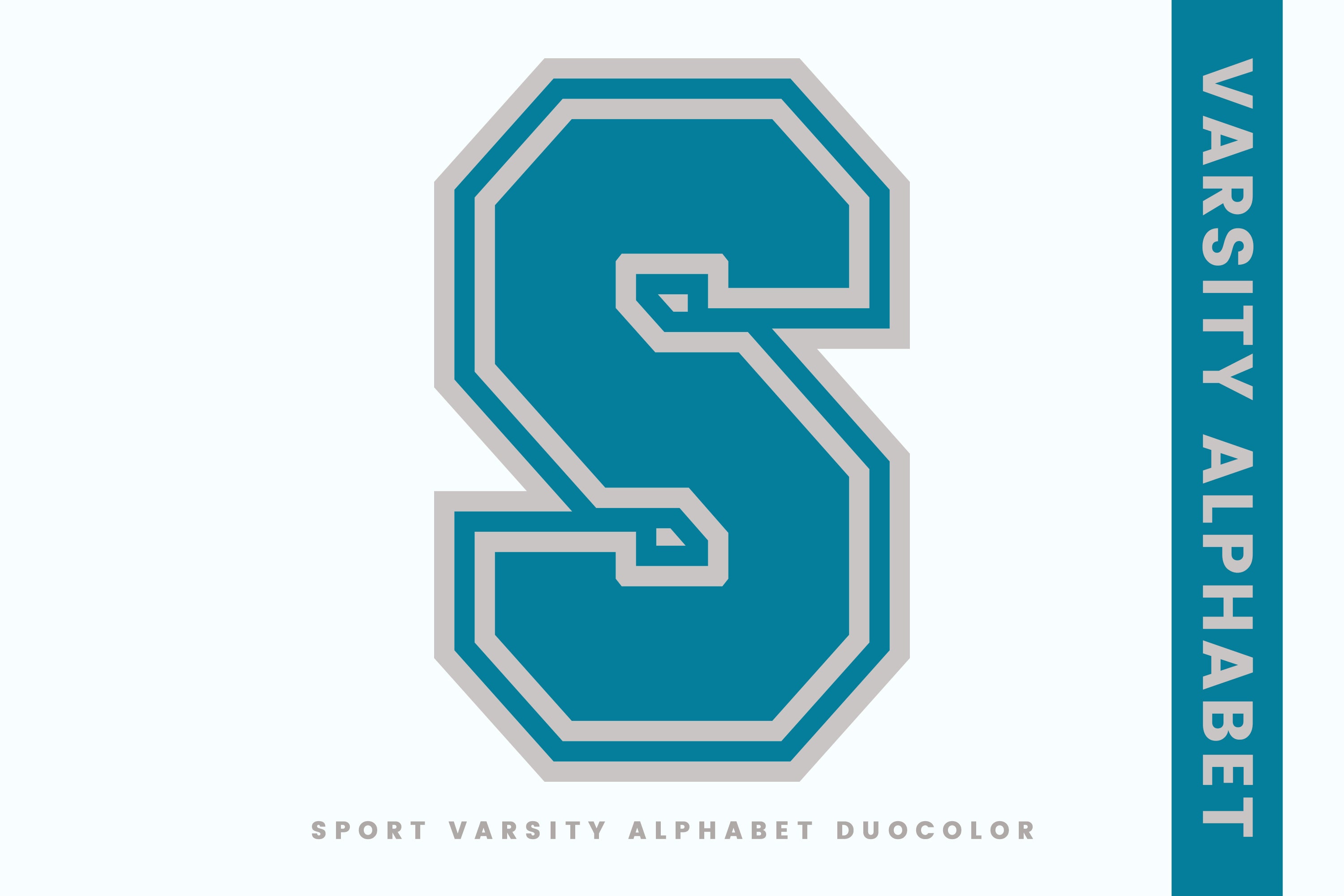 Modern Varsity Font SVG Varsity Letter Font Font SVG Vector - Etsy