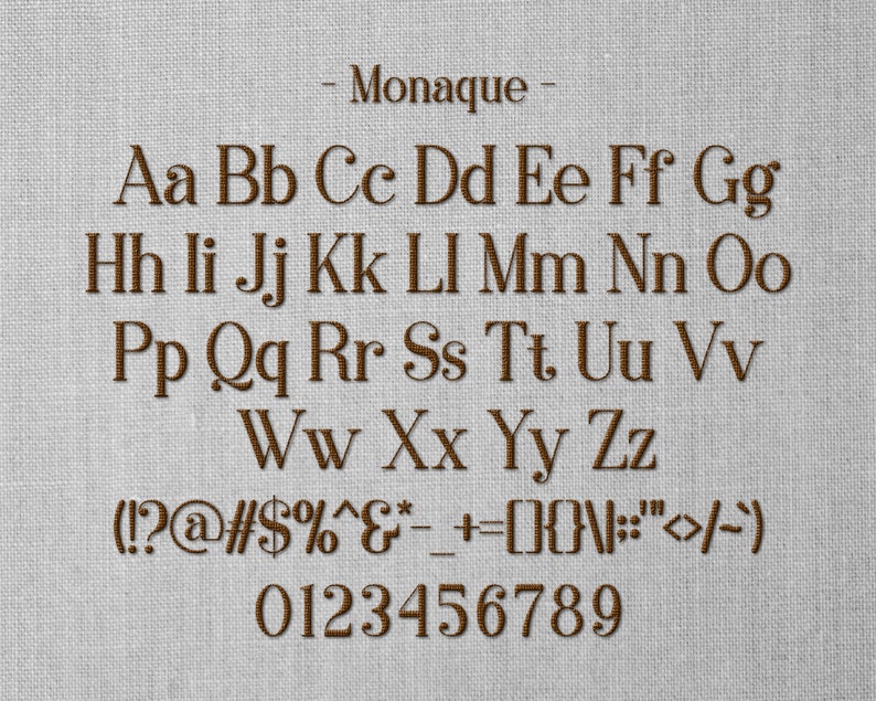 Embroidery Font Bundle, Modern Font, Elegant -classic Serif Font ...