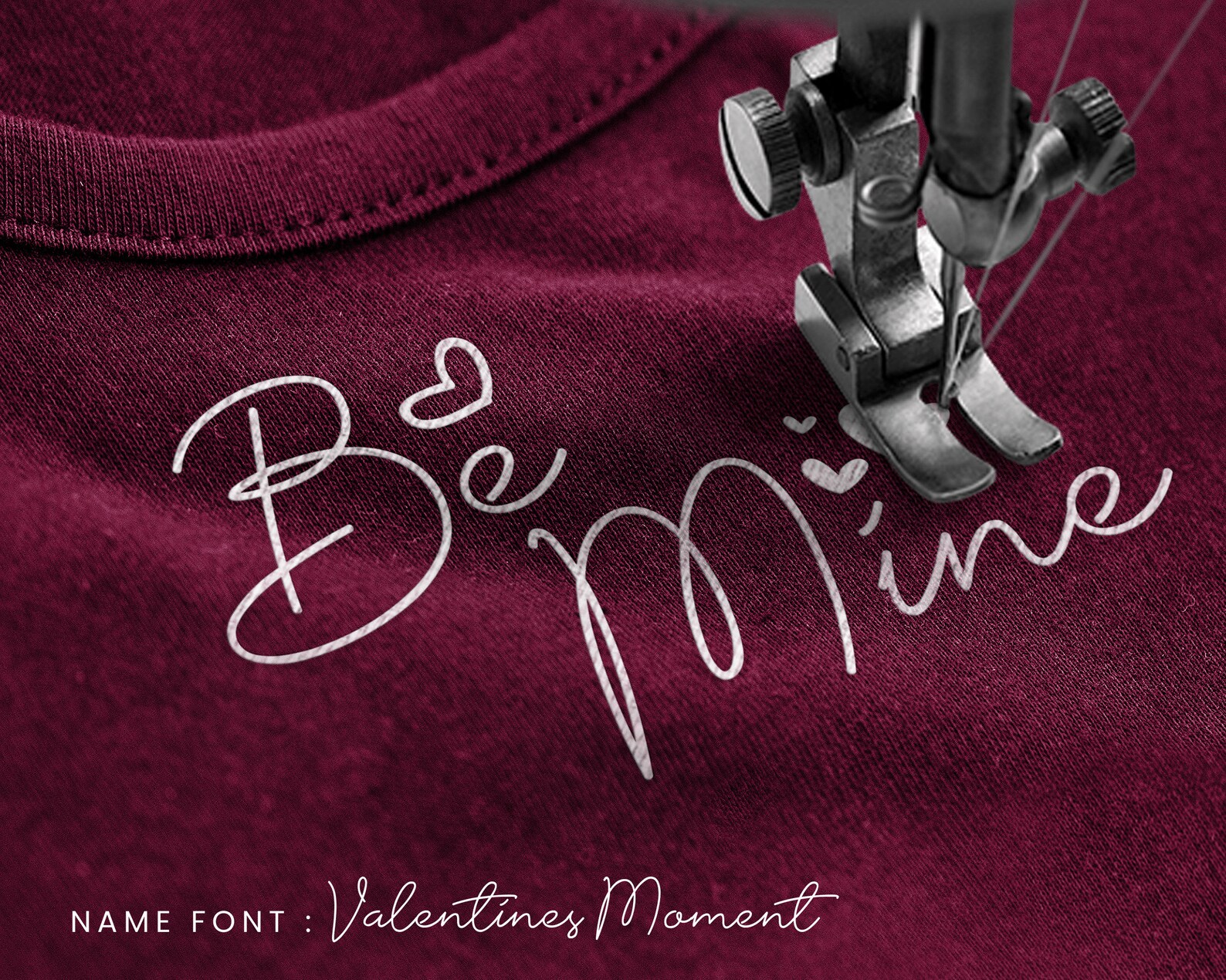 Modern Embroidery Font Bundle Valentine Font Modern Font - Etsy