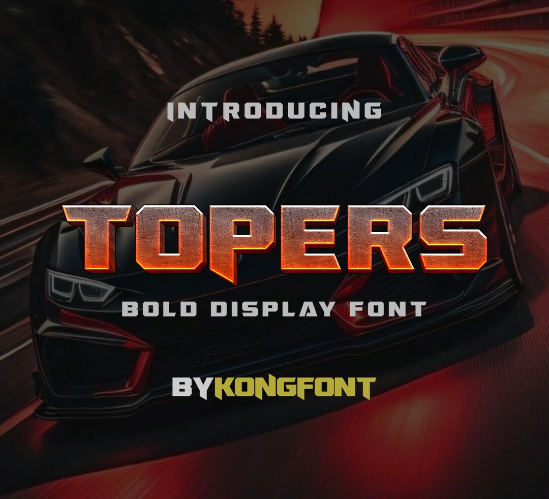 Modern Font, Font Design, Display Font, Branding Fonts, Commercial ...