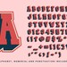 Modern Varsity Font SVG, Font, Varsity Font Letters, Varsity Jacket ...