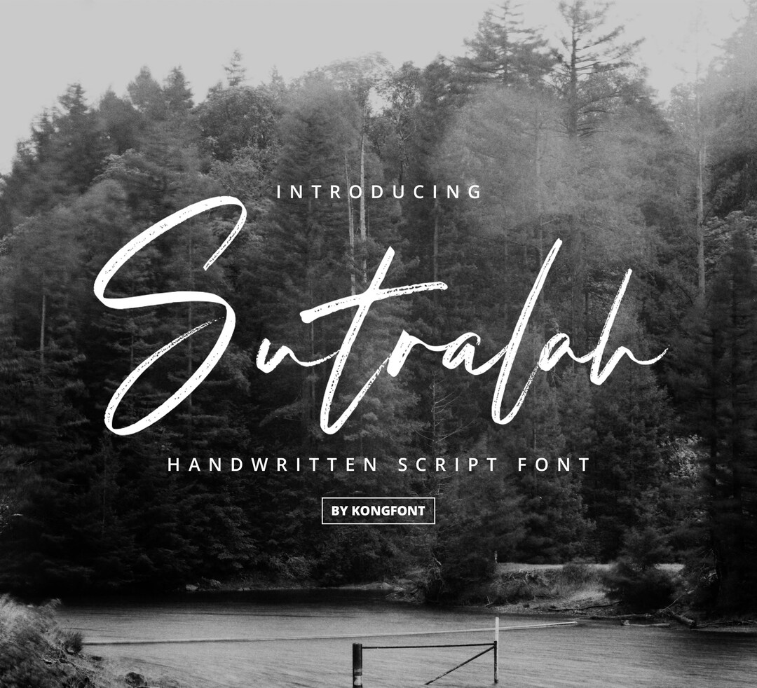 Modern Font, Sutralah Font, Brush Font, Stylish Font, Branding Fonts ...