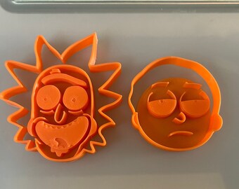Rick and Morty Cookie Cutters - Etsy
