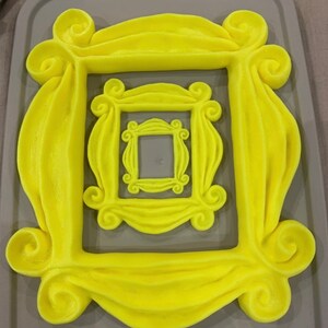 Friends Peephole Yellow Frame - Etsy
