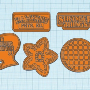 Stranger Things Cookie Cutters/ Stamps - Etsy