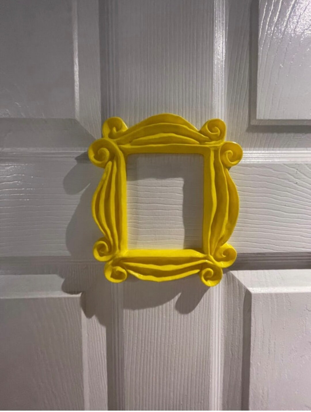 Friends Peephole Yellow Frame - Etsy