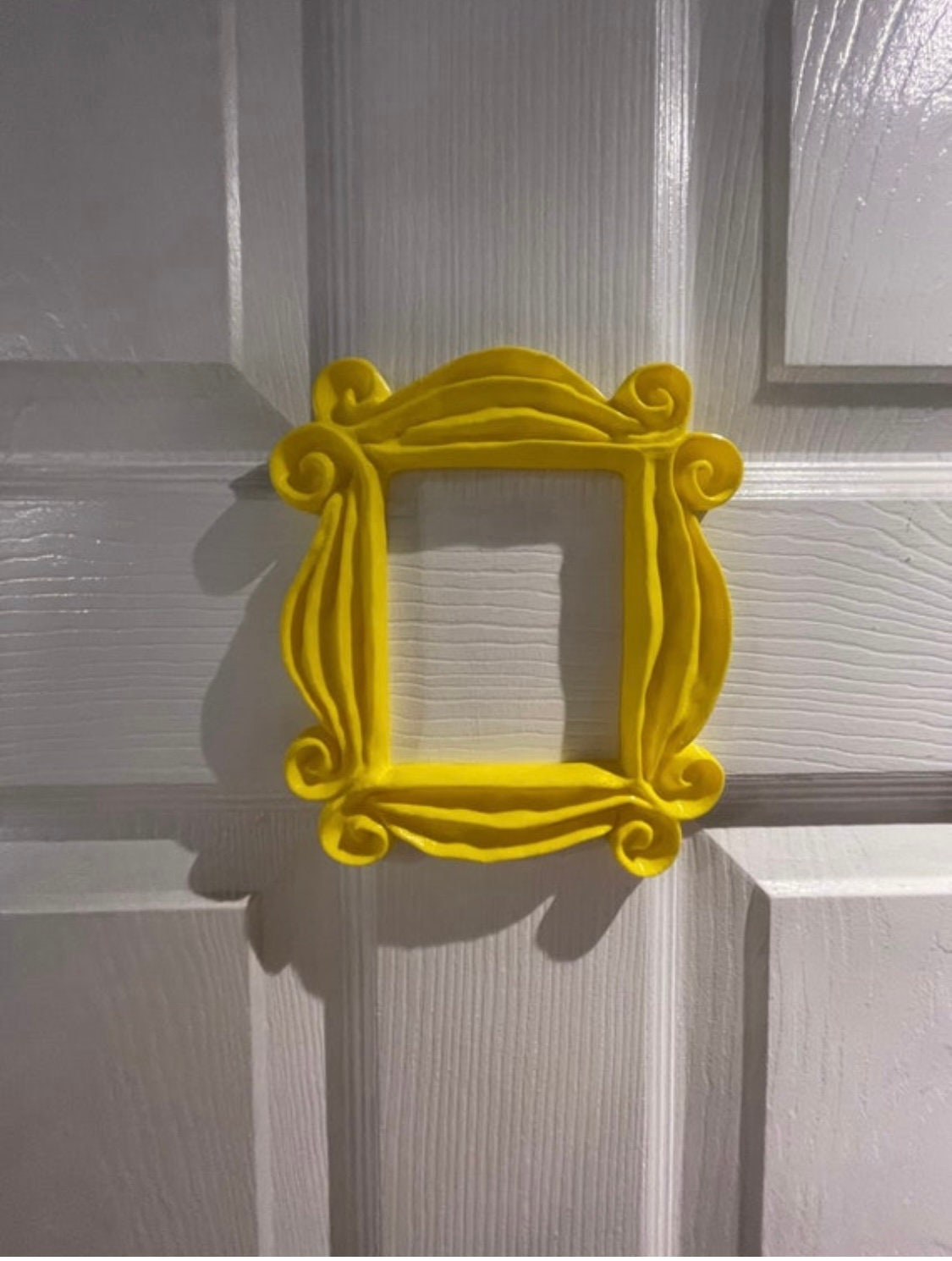 Friends Peephole Yellow Frame - Etsy