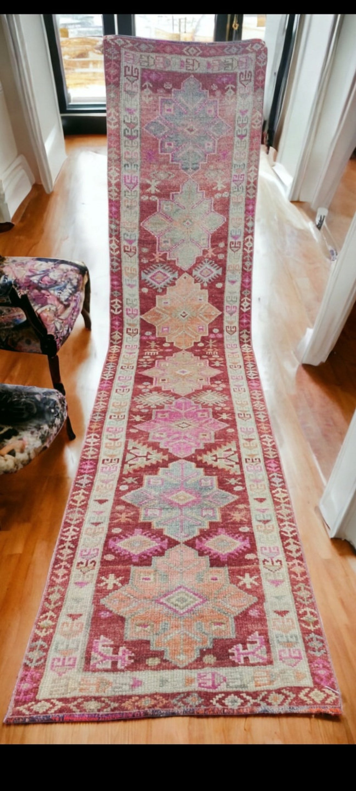 Long Hallway Runner Rug for Entryway 3x12 Long Oriental Hallway Runner ...