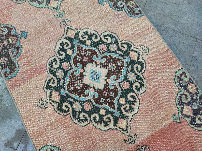 25' Light Pink Runner Rug 3x25 Extra Long Pink Rug Hallway Runner Pink ...