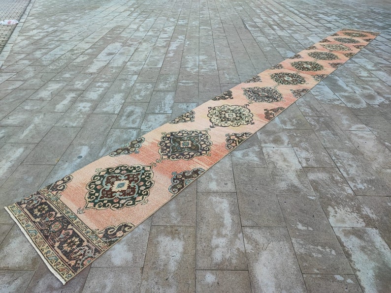 25' Light Pink Runner Rug 3x25 Extra Long Pink Rug Hallway Runner Pink ...