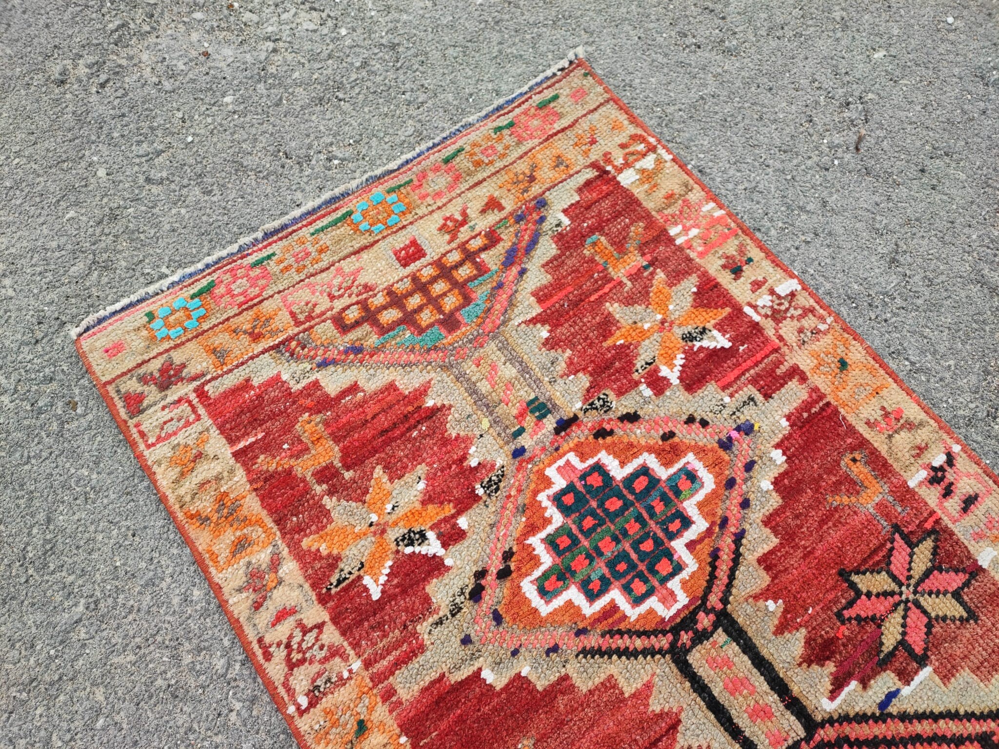 2x12 Feet Long Runner Rug 12 Ft Wool Hallway Rug Runners for Home Decor ...