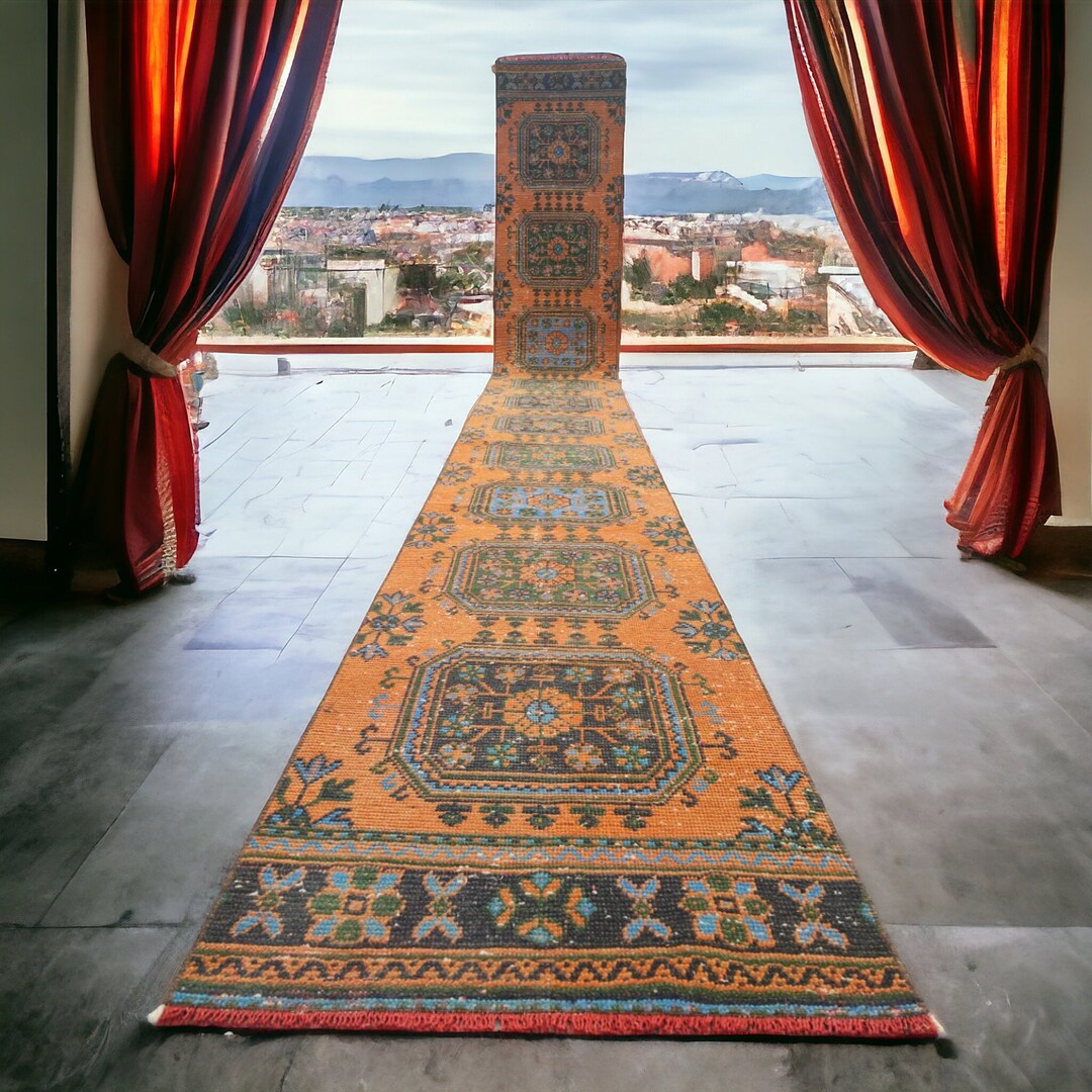 21 Ft Extra Long Runner for Hallway Narrow Rug Runner Home Decor Rug ...