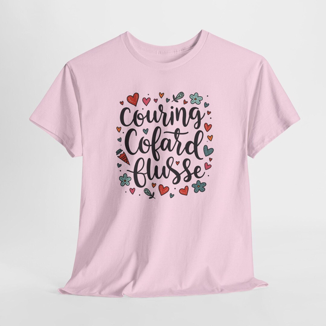 GANDAR® Caring Colored Bliss Unisex Heavy Cotton Tee - Cute Gift for ...