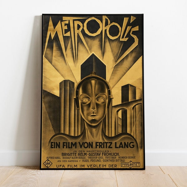 Metropolis Poster - Etsy