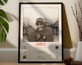 Eazy E Wall Print - Etsy