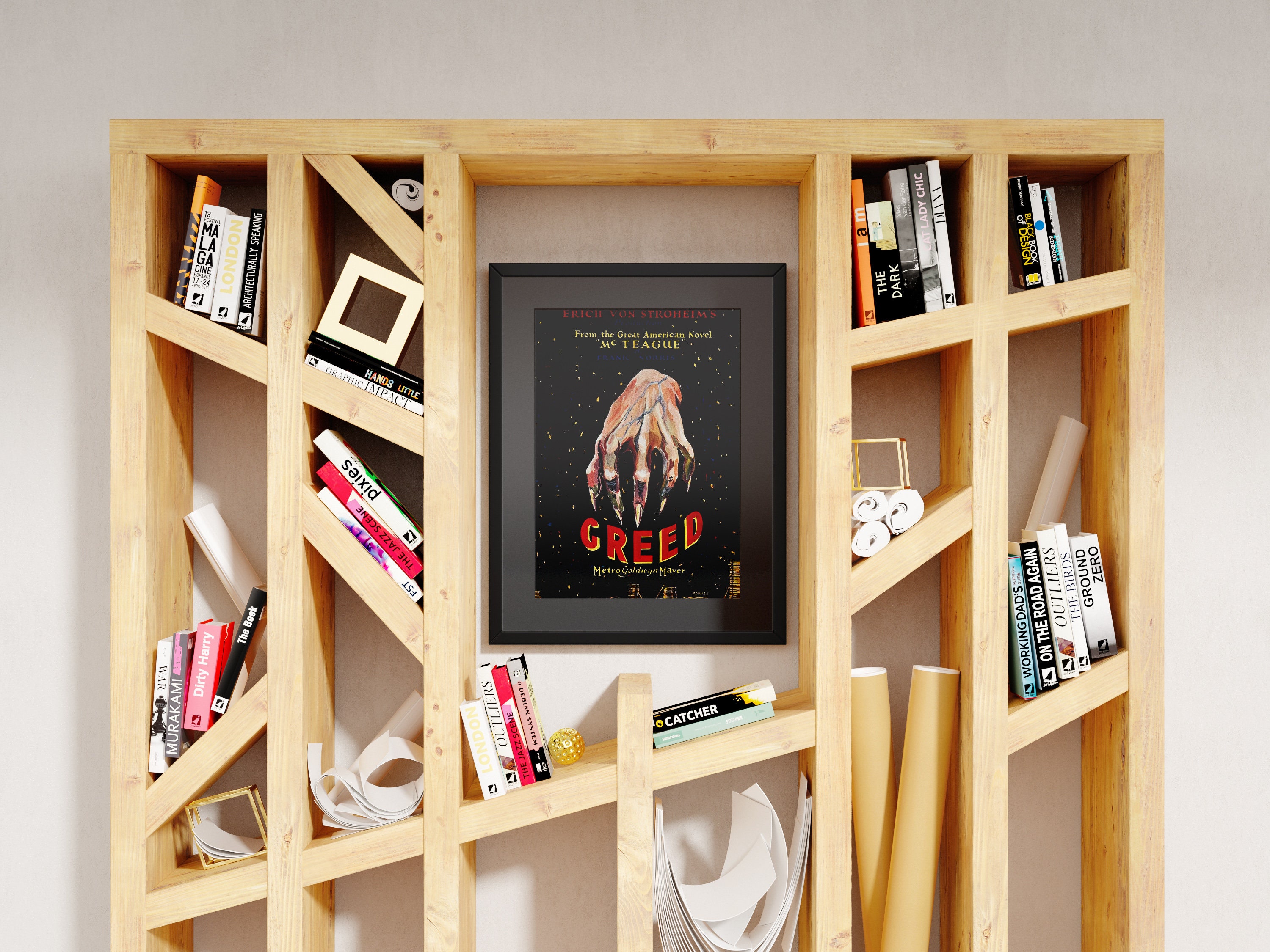 Original Movie Poster Greed 1924