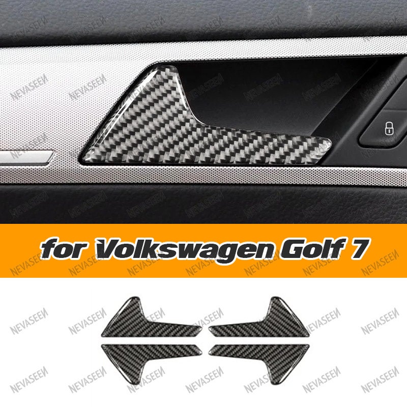 VW Golf 7 GTI R Gte GTD MK7 2013-2019 Carbon Fiber Interior Cover Set ...