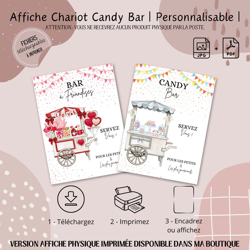 Candy bar wagen - Etsy.de