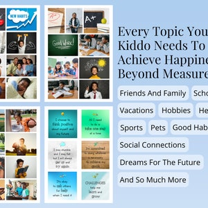 Vision Board Printables for Black Boys Inspiring Collection - Etsy