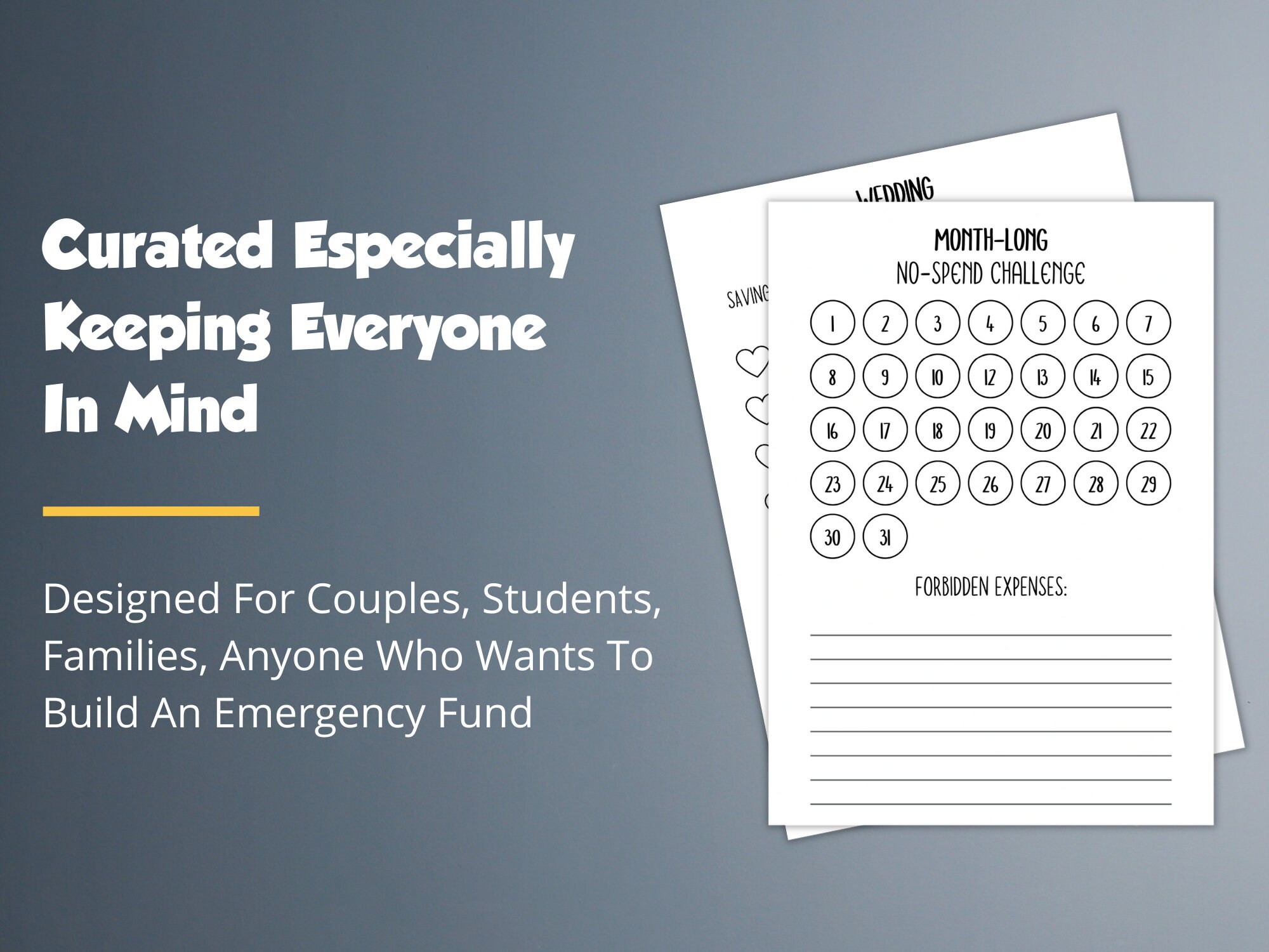 Ultimate Savings Challenge Bundle Printable PDF A6 100 Interactive ...