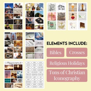 Christian Vision Board Printables - 120+ Beautiful Images, Phrases ...