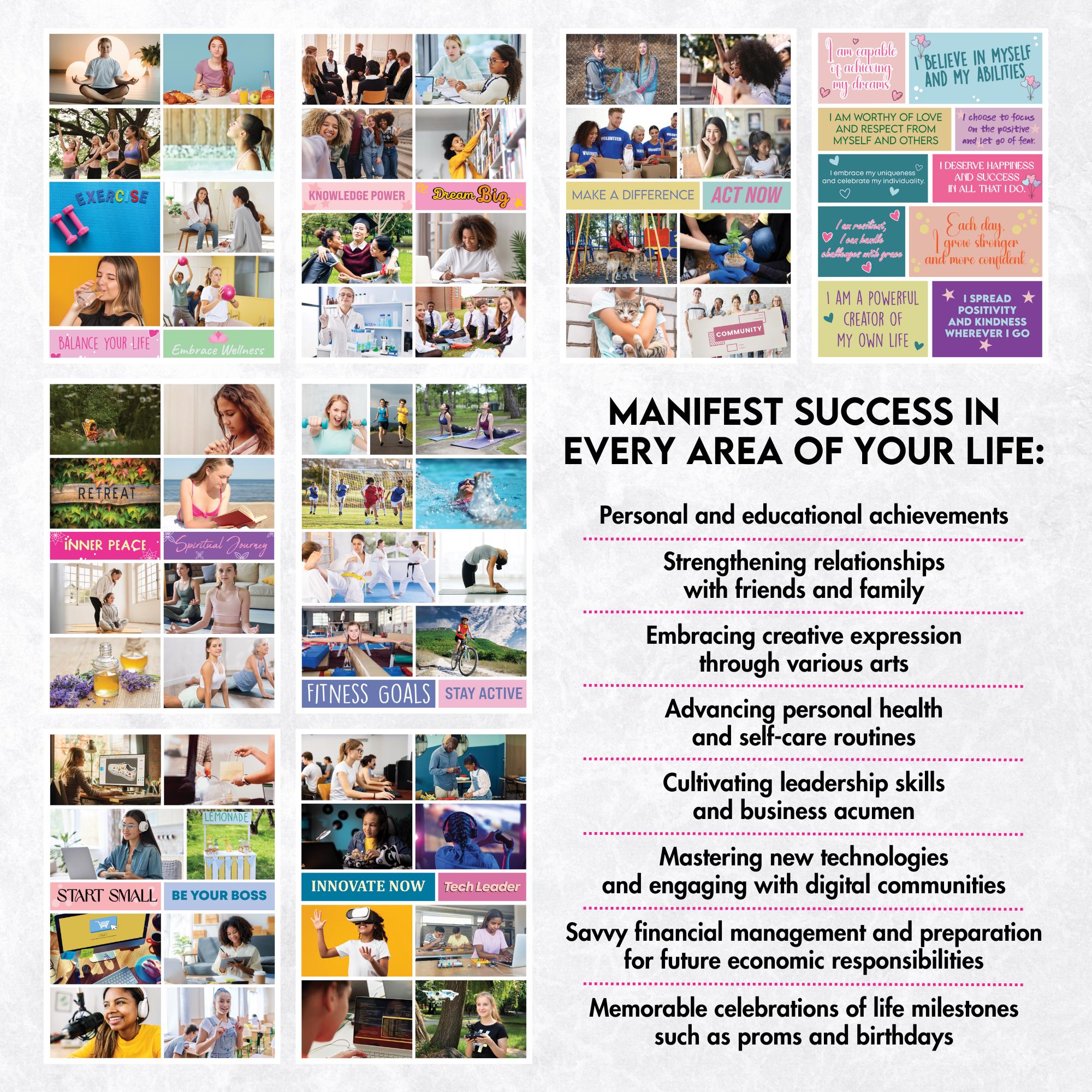 Vision Board Printables for Teen Girls - 250+ Inspiring Images ...