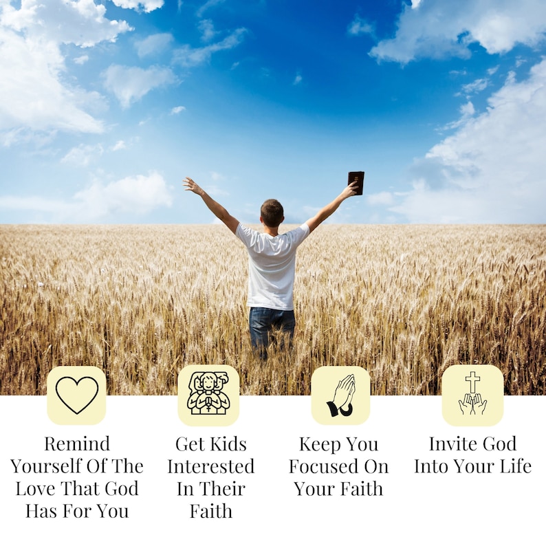 Christian Vision Board Printables - 120+ Beautiful Images, Phrases ...