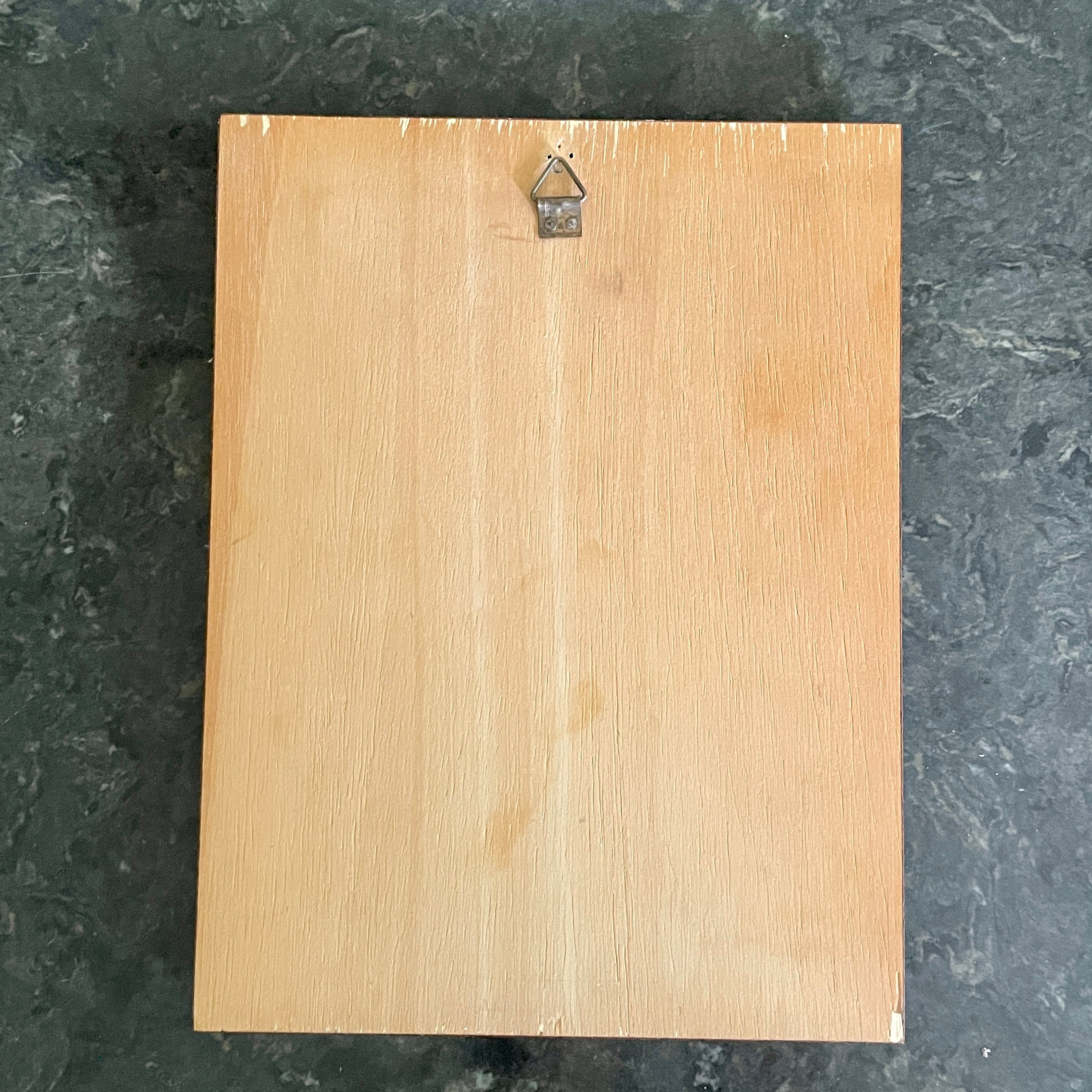 Vintage Italian Inlay Wood Art - Etsy