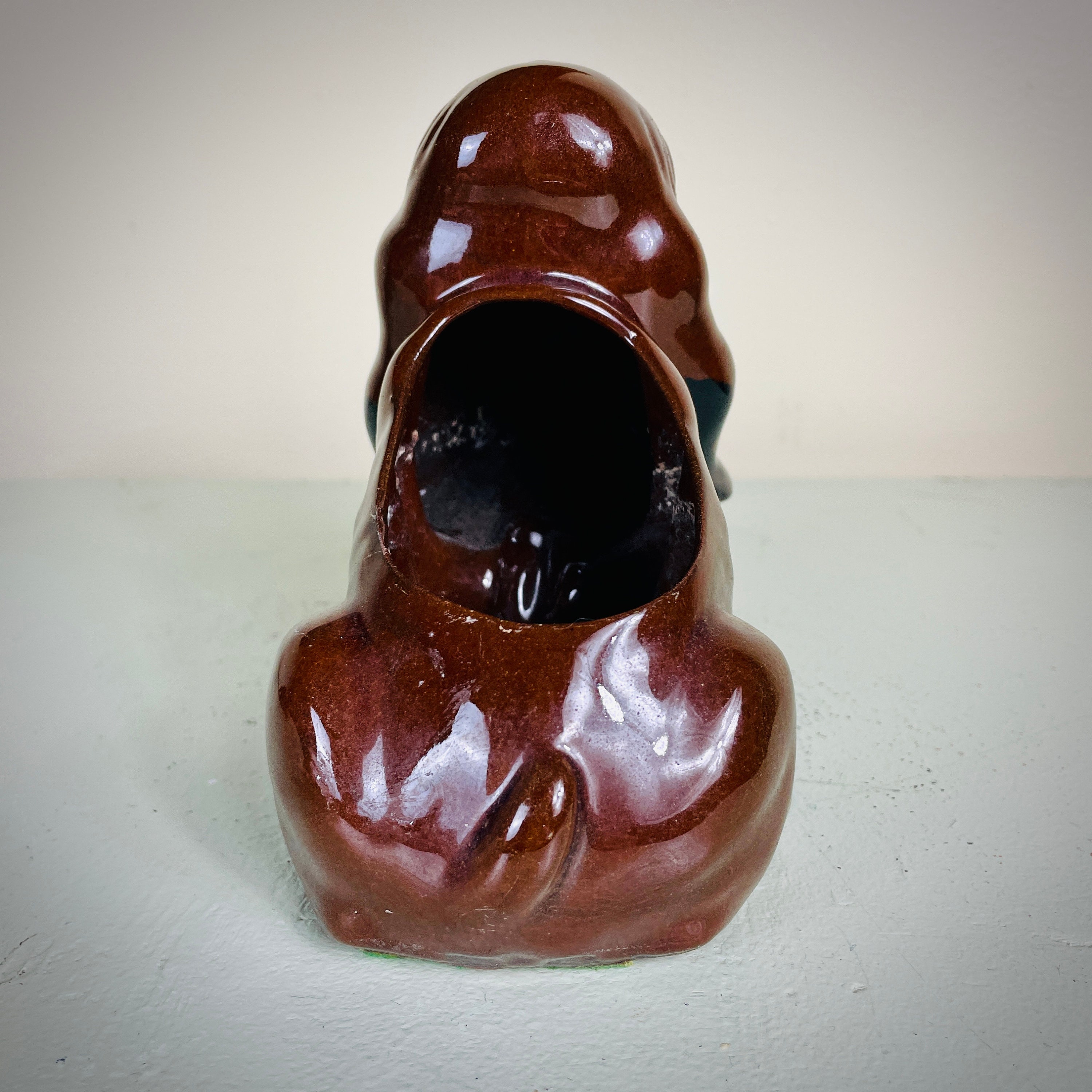 Vintage Enesco Crying Basset Hound Dog Planter - Etsy
