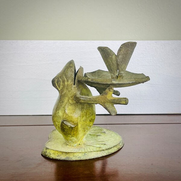 Frog Candlestick - Etsy
