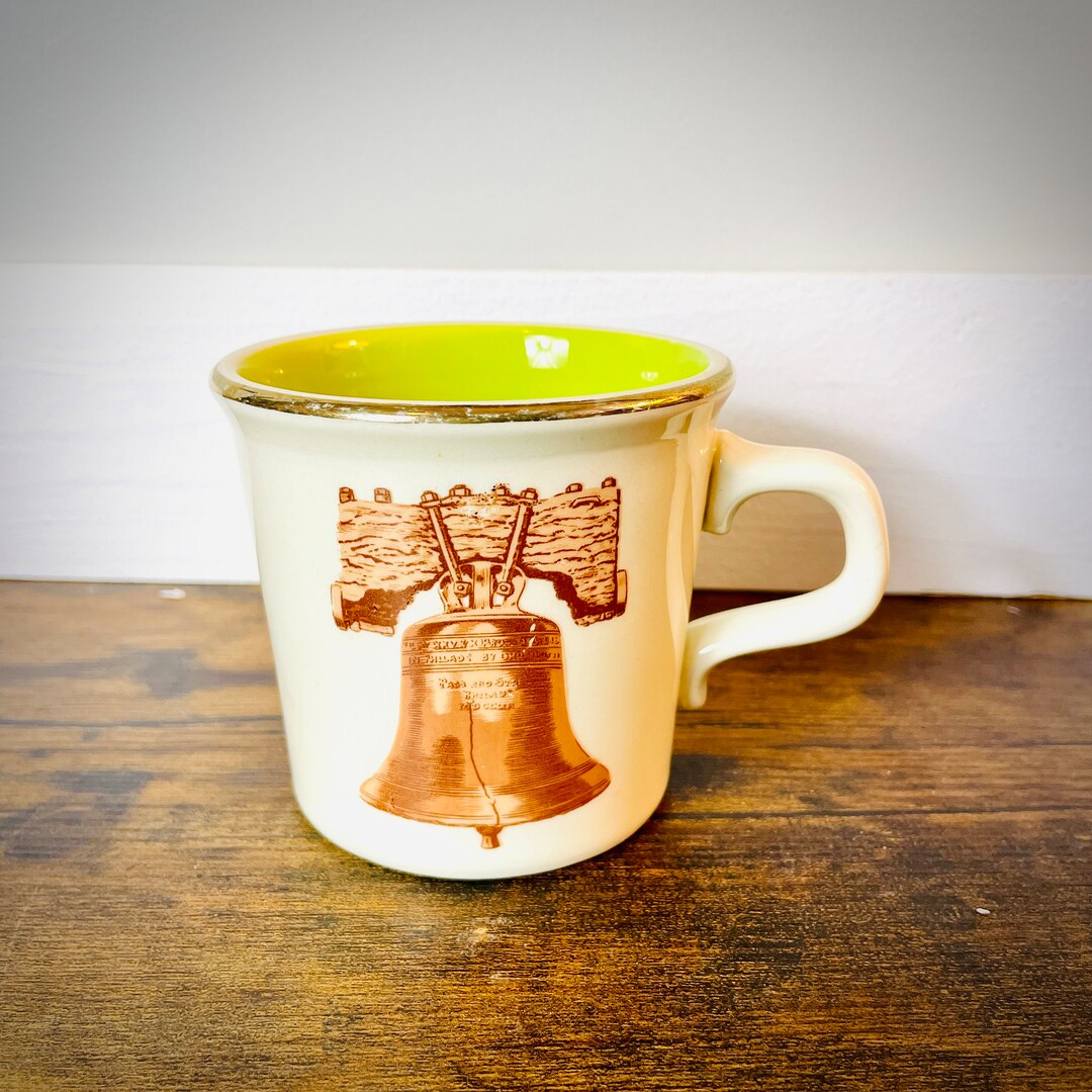 Vintage Liberty Bell Mug Taylor International - Etsy