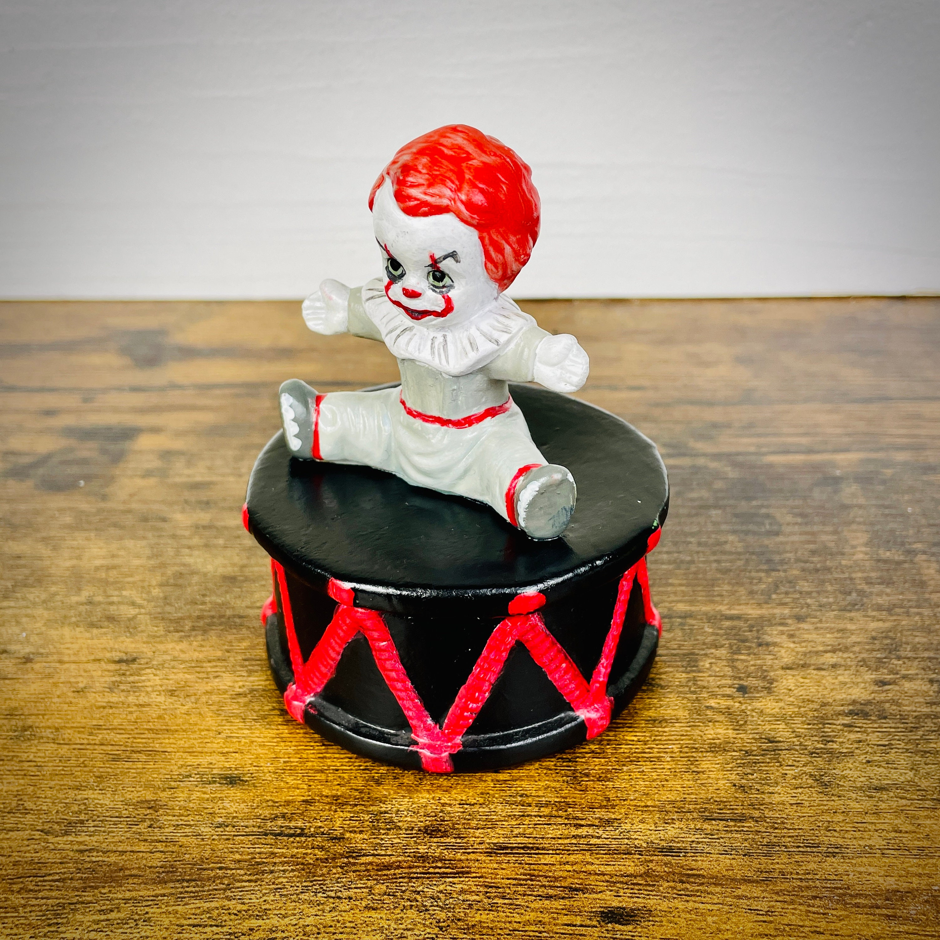 Upcycled Baby Pennywise Creepy Clown Handpainted Trinket Box - Etsy