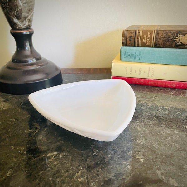 Geometric Milk Glass - Etsy
