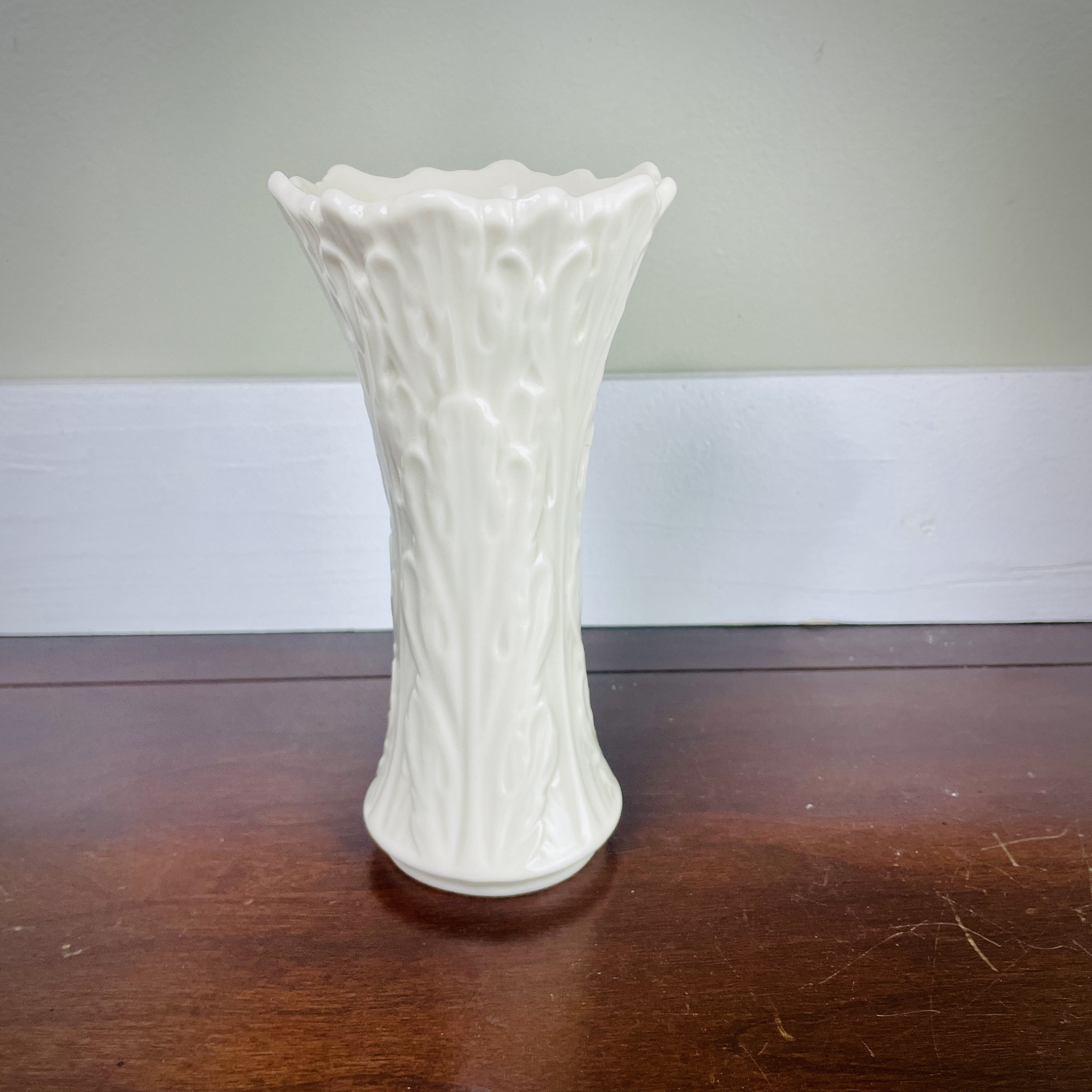 Vintage Lenox Woodland Collection Ivory Porcelain Vase - Etsy