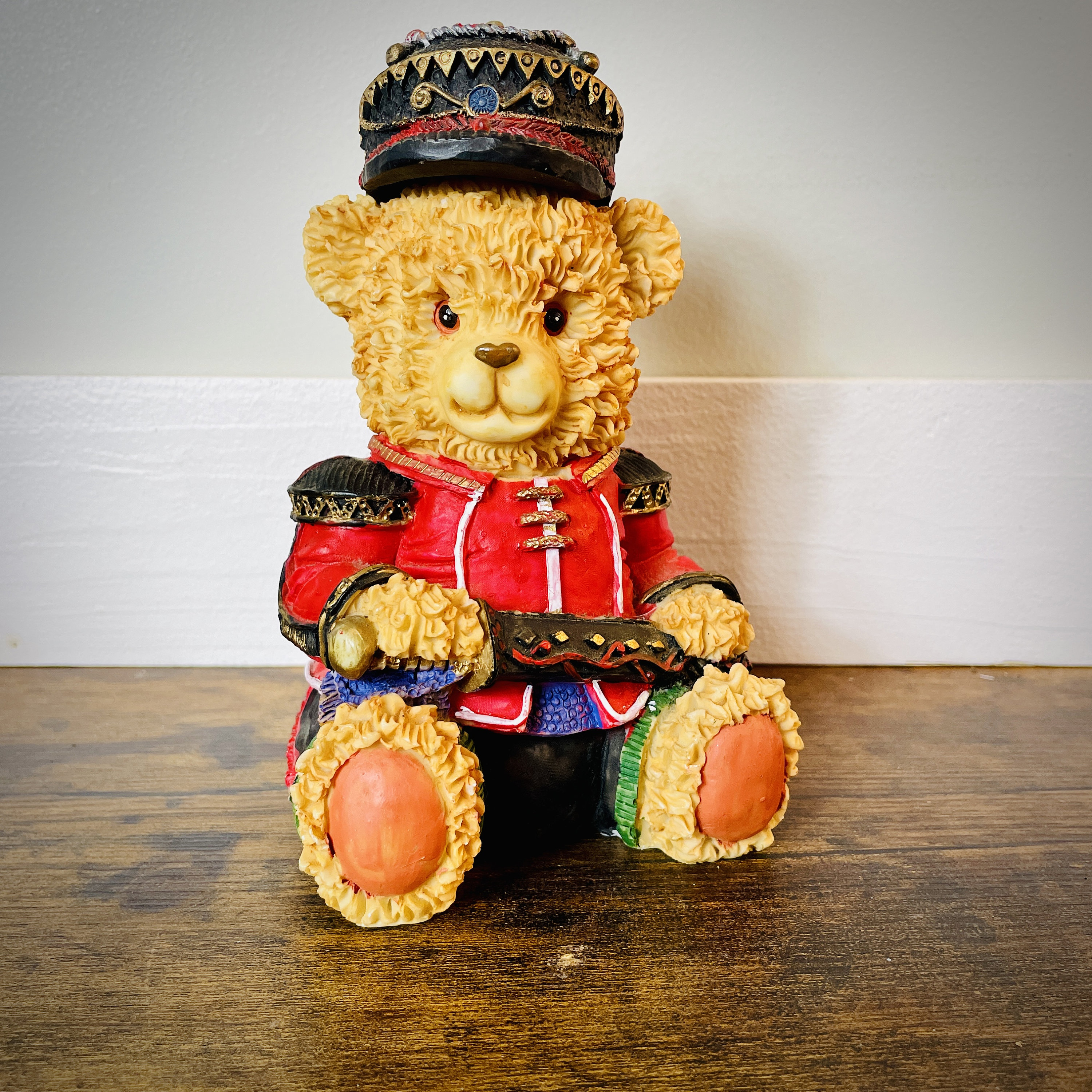 Vintage British Royal Guard Bear Bank - Etsy