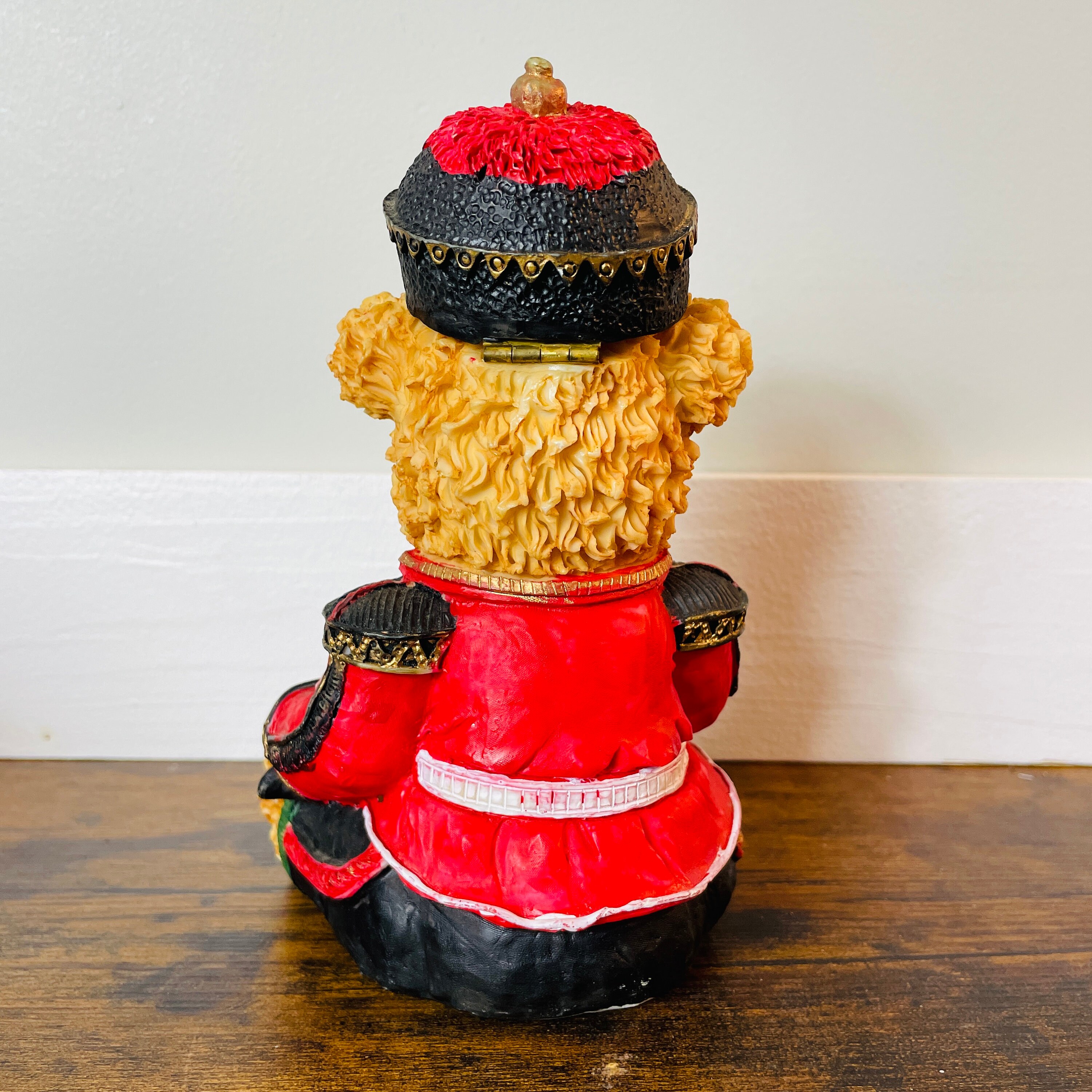 Vintage British Royal Guard Bear Bank - Etsy