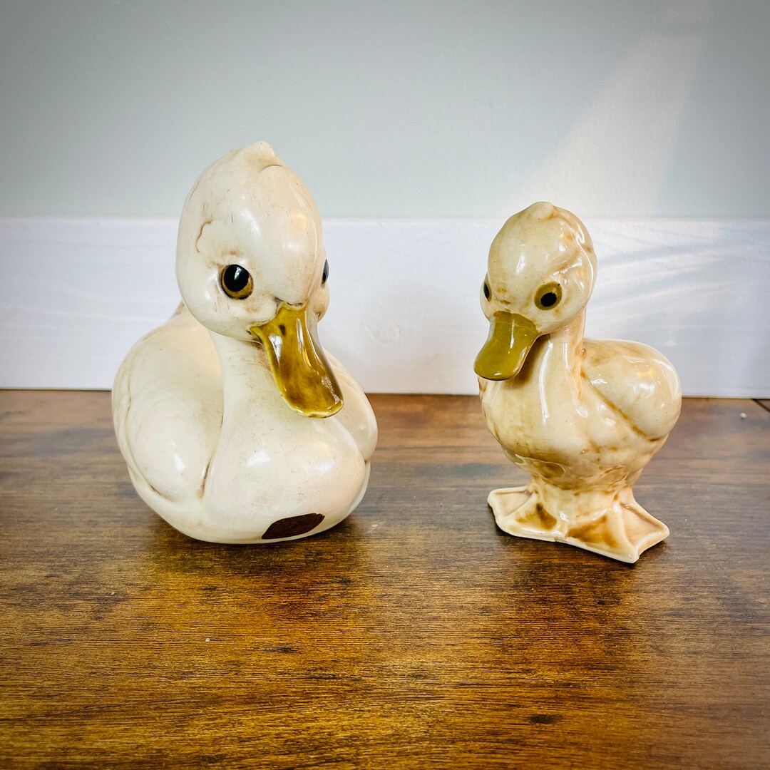 Vintage Ceramic Ducks Set of Two Freeman and Mcfarlin Pottery - Etsy