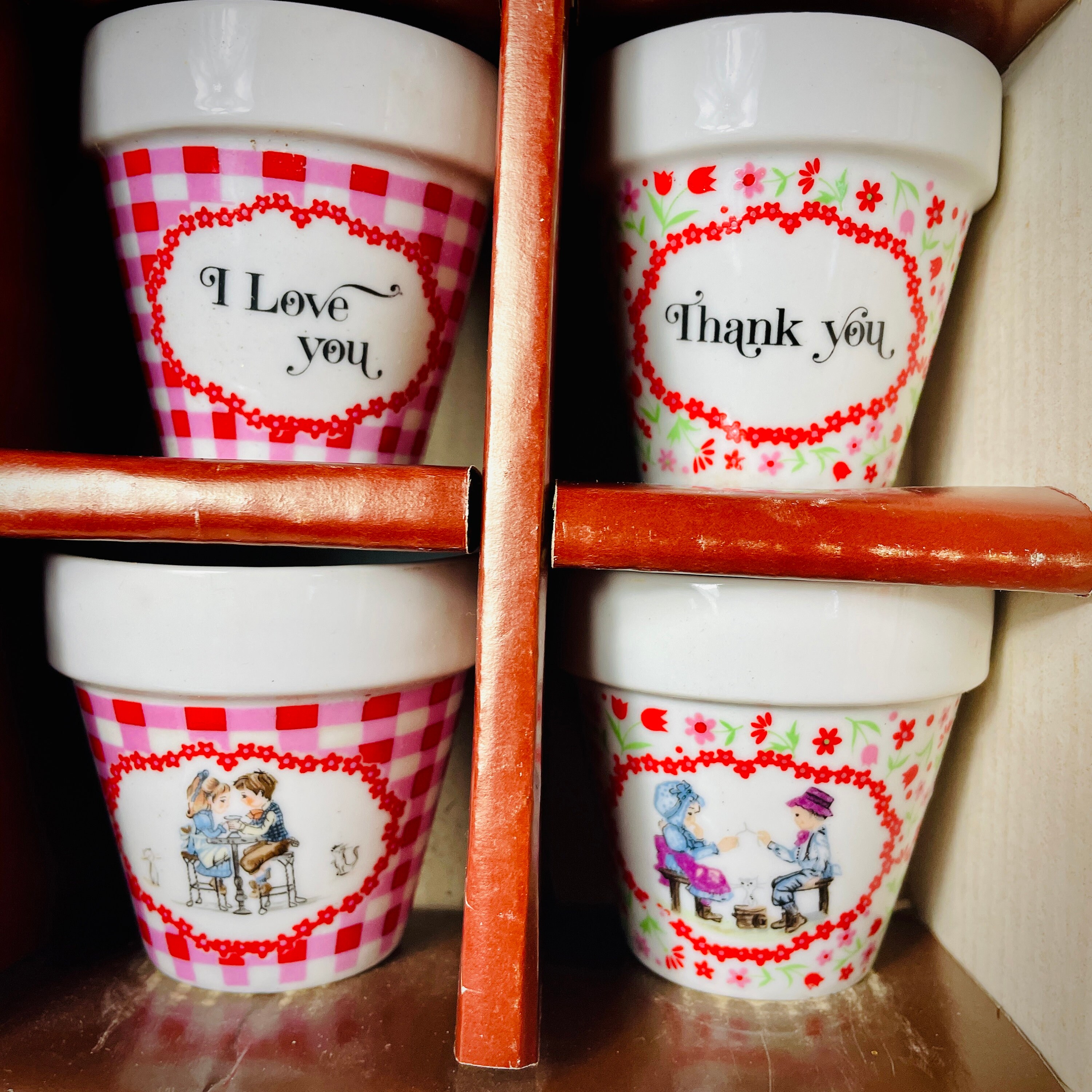 Vintage Friendship Planters 1970s Flower Pots for Gifting - Etsy