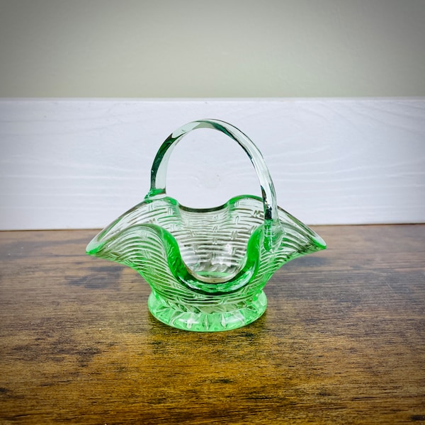 Glass Basket - Etsy