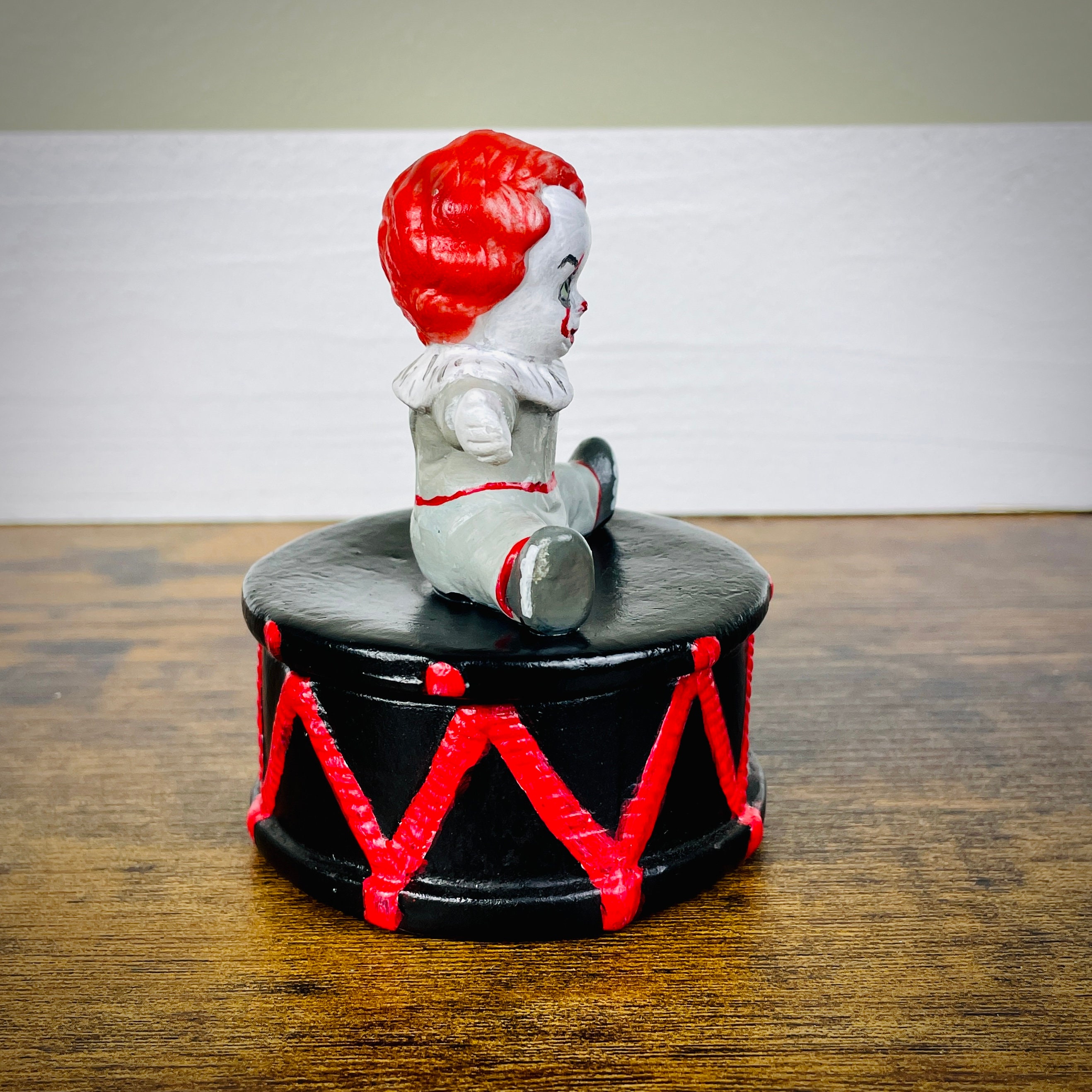 Upcycled Baby Pennywise Creepy Clown Handpainted Trinket Box - Etsy