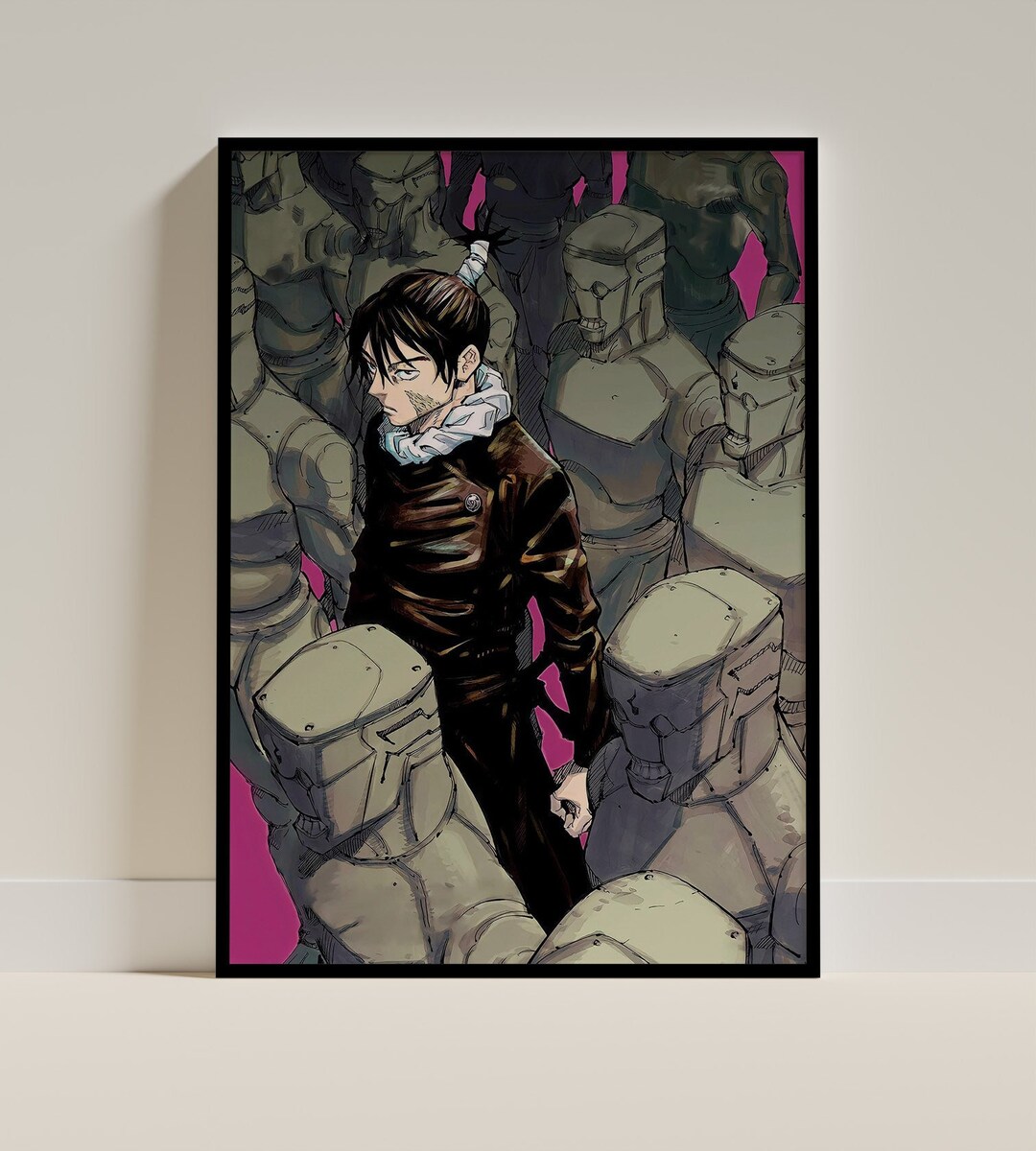 Jujutsu Kaisen Mechamaru Manga Print, Gege Akutami Popular Anime, Gift ...